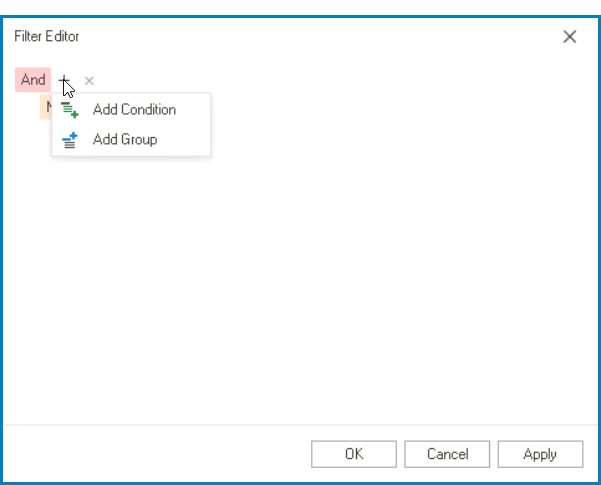 Filter Editor - DBP - Designer Manual - #14