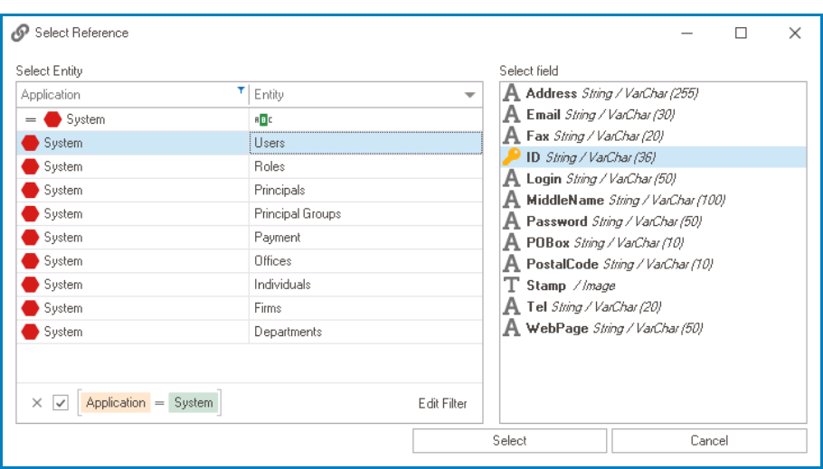 User Reference Attribute - DBP - Designer Manual - #14.1
