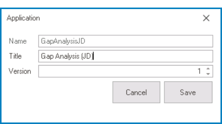 Application Tree Context Menu - DBP - Designer Manual - #14.1