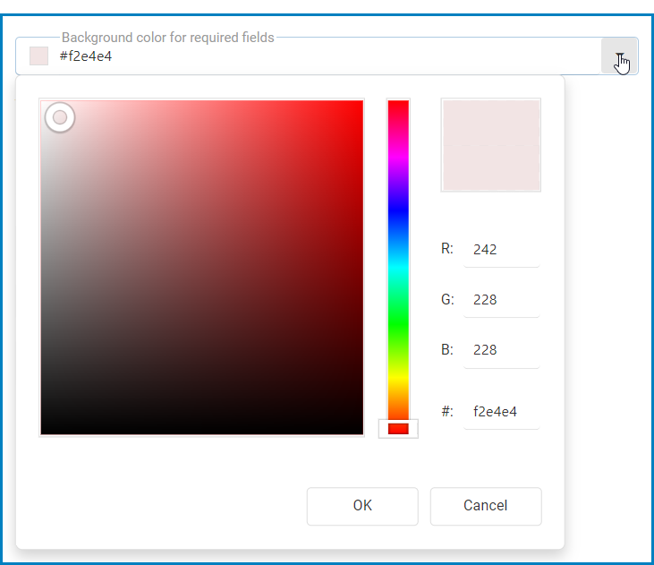 Forms – Customize Color for Required Fields - DBP - Designer Manual - #14.1