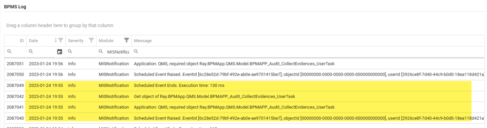 Raise Event (Step 2) - DBP - Designer Manual - #14.1