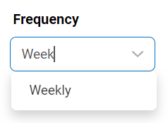 Single-Select Dropdown – Web Display - DBP - Designer Manual - #14.1