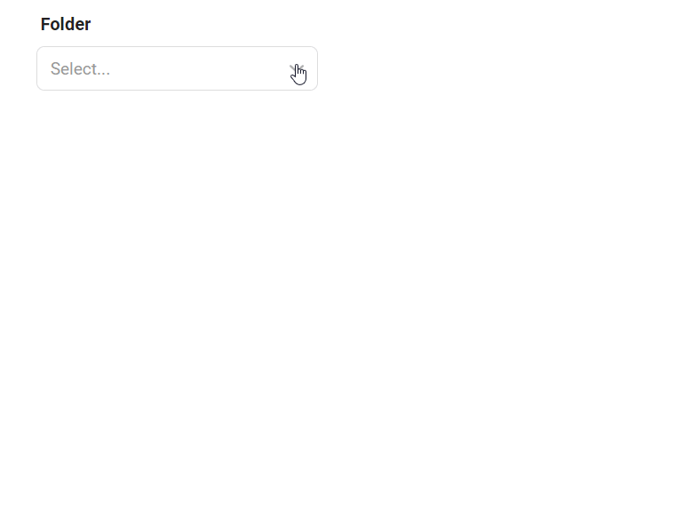 Single-Select Dropdown Field with Modal Window - Training - #14.1