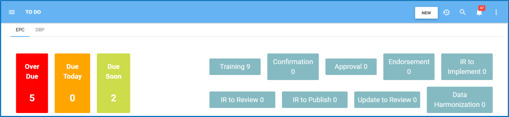 EPC – To Do - Training - #13