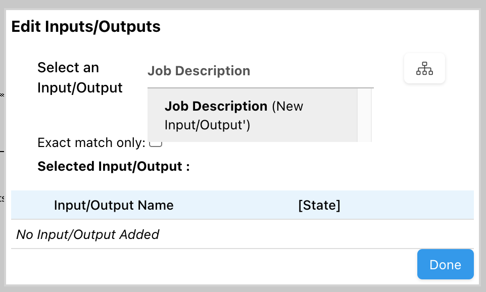 16.4 Create Inputs and Outputs - EPC - WebApp Manual - 15.0