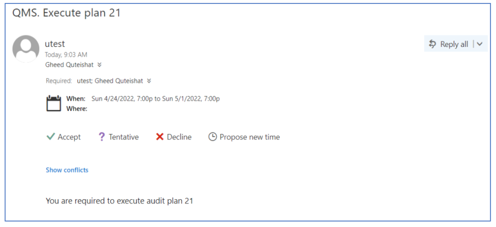 Execute Audit - Audit - #13