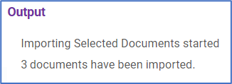 Import Document Tab - Audit - #13