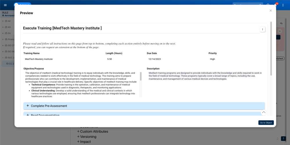 In-App Training Access - EPC - WebApp Manual - 15.0