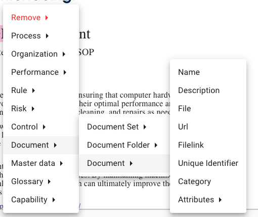 13.3.1.1.7 Manually Tagging Document Objects - EPC - WebApp Manual - 14.0