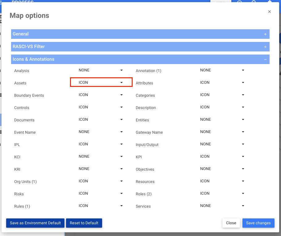 4.4.3.2.5 Map Options Customization - EPC - WebApp Manual - 13.2