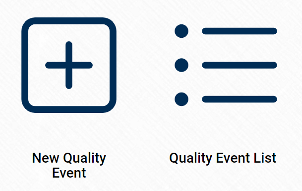 Accessing the Quality Event Application - Quality Event - #14