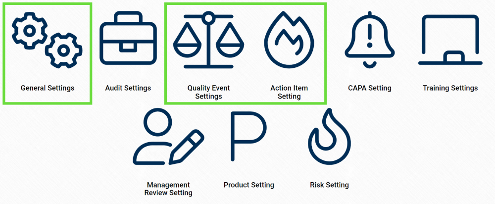 Settings - Quality Event - #14