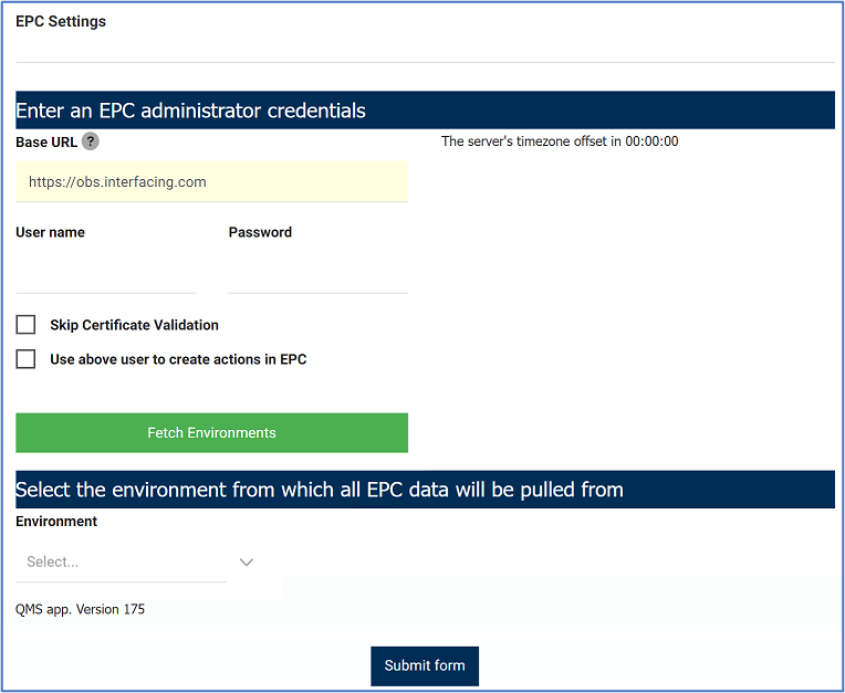 General Settings - CAPA - #13