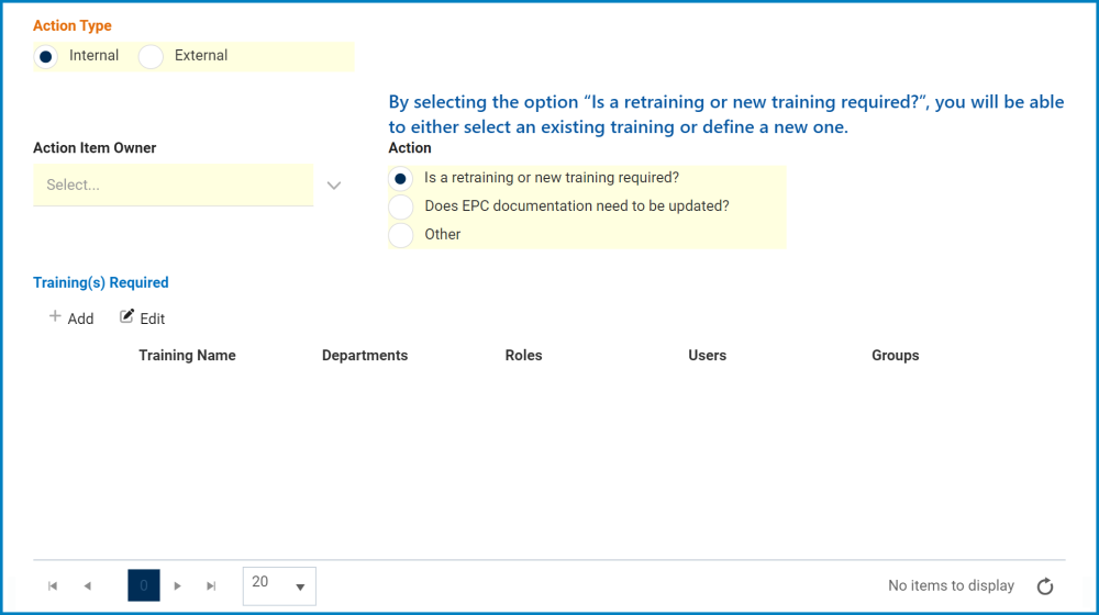 Is a Re-Training or New Training Required? - CAPA - #11