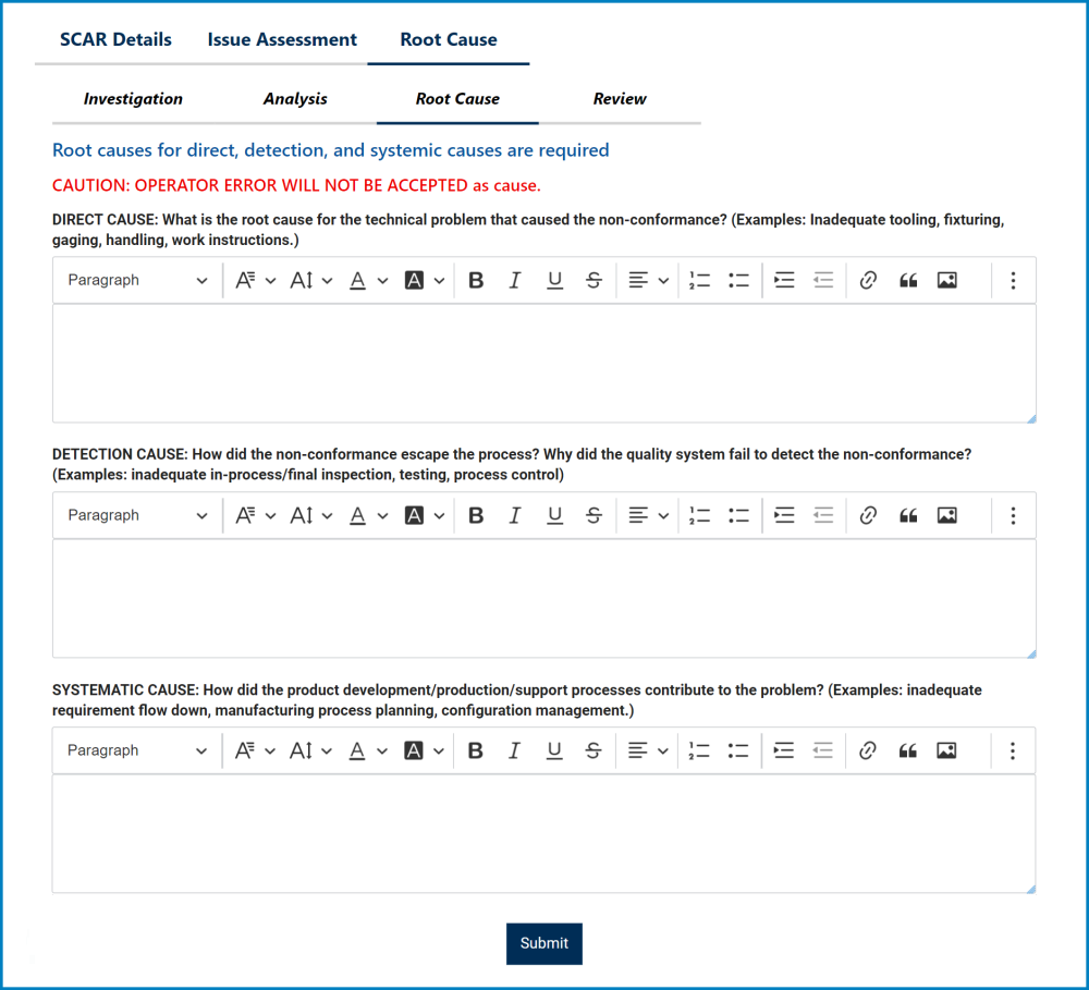 Root Cause - CAPA - #14