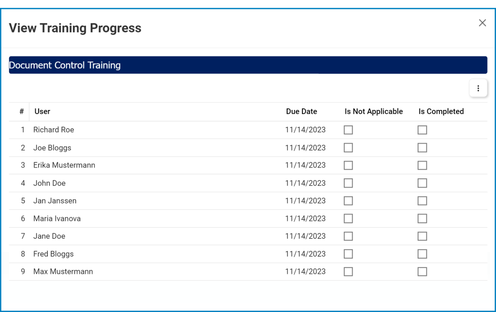 Is a Retraining or New Training Required? - Quality Event - #14.1