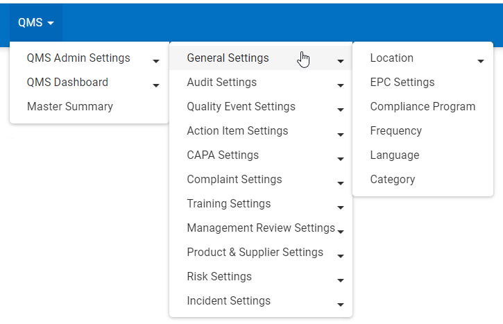 General Settings - Vigilance - #15