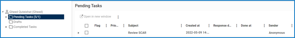 Examiner le SCAR - Quality Event - #14