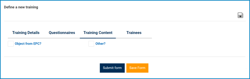 Training Content - Training - #11