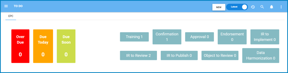 EPC – To Do - Training - #11.1
