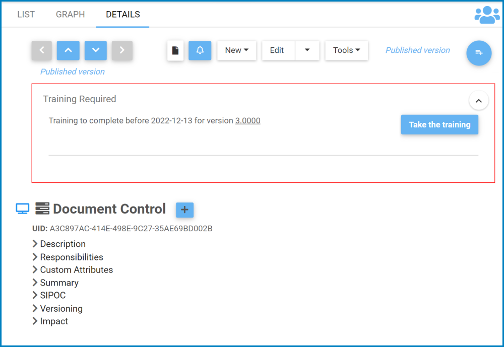 Rule/Document/Process Module - Training - #14