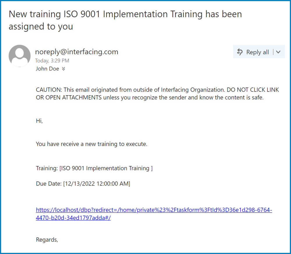 Execute Training - Training - #14