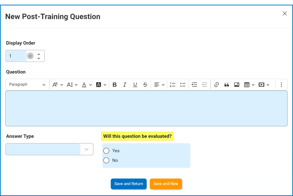 Enhanced Implementation of Score Assessment Method - Training - #14.1