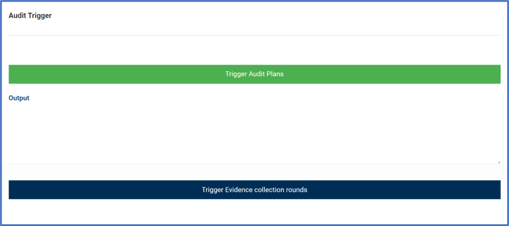 Trigger Scheduled Audits Audit 13