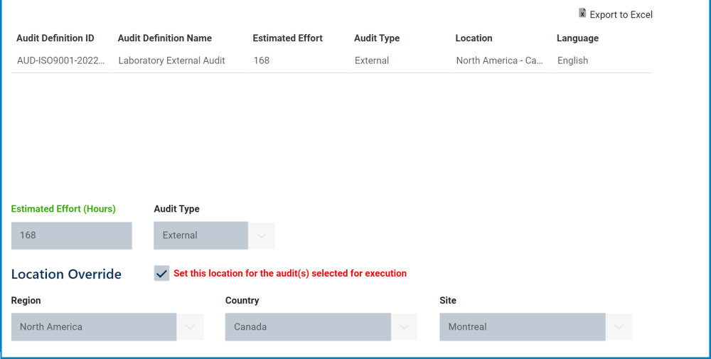 Audit Details - DBP - QMS - Audit - #11