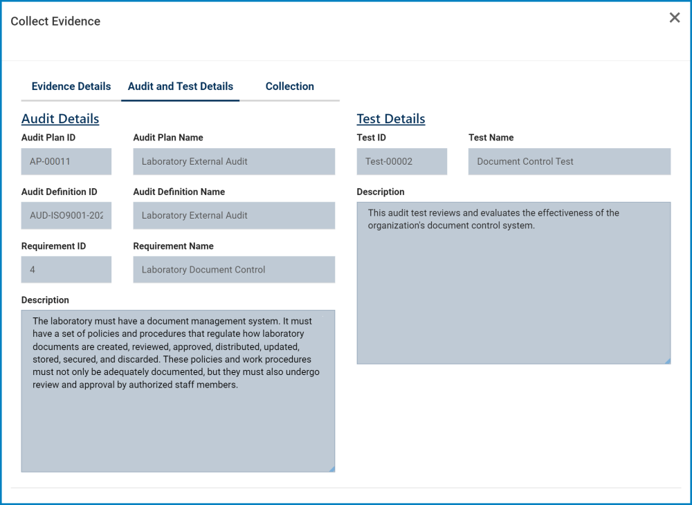 Audit and Test Details - Audit - #11
