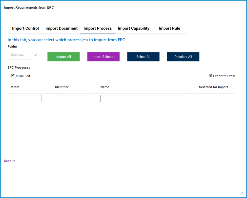 Import Process - Audit - #11