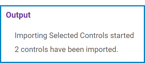 Import Control - Audit - #11