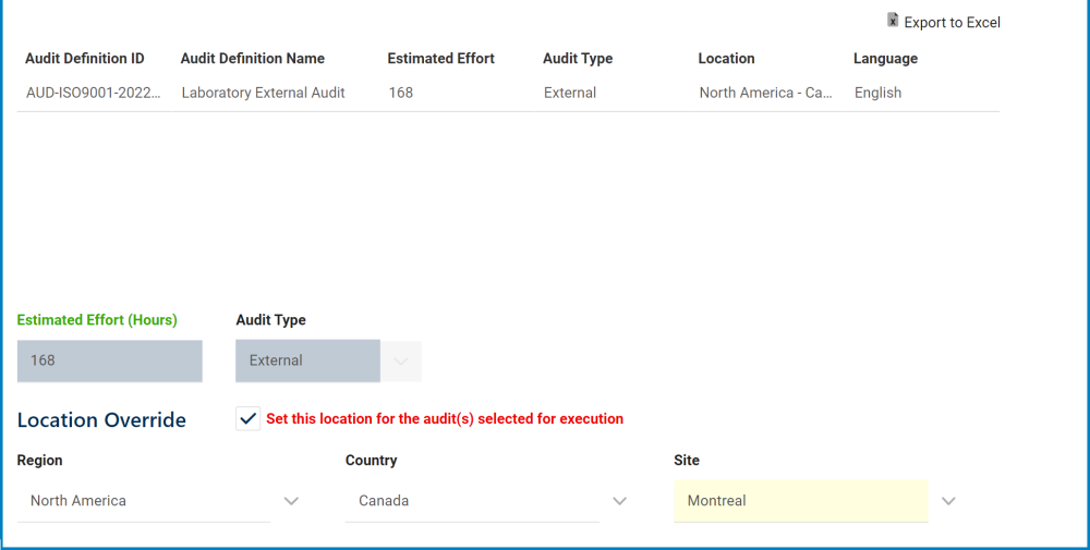Audit Details - Audit - #14