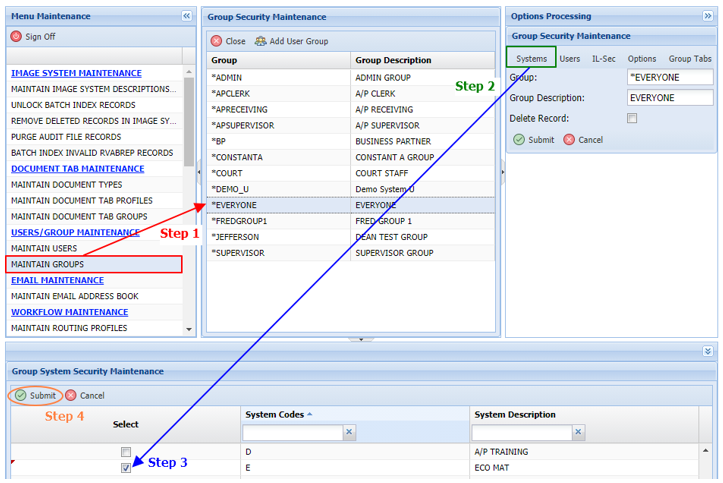 Grant System Code Access - One Look (Tom) - 1