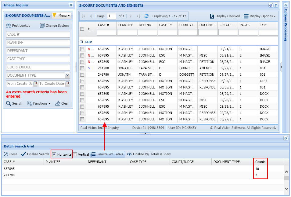 Batch Search - One Look (Windows) - 1