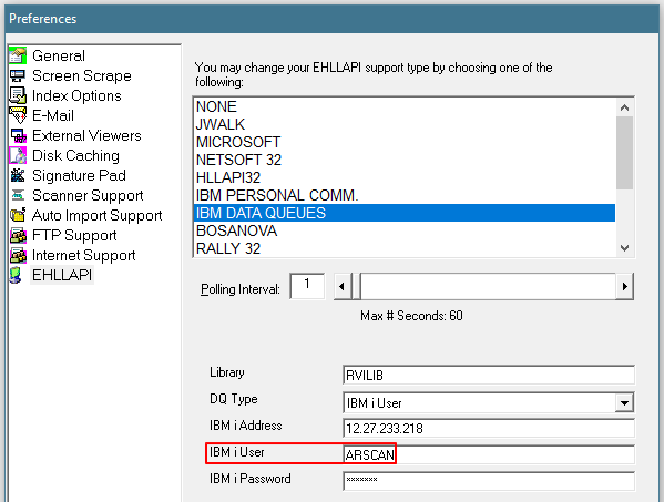 Setup a Common User Swap - One Look (IBM i / Cloud) - 2
