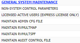 GENERAL SYSTEM MAINTENANCE - One Look (Tom) - 1