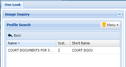 Scan Using A Profile - One Look (IBM i / Cloud) - 2