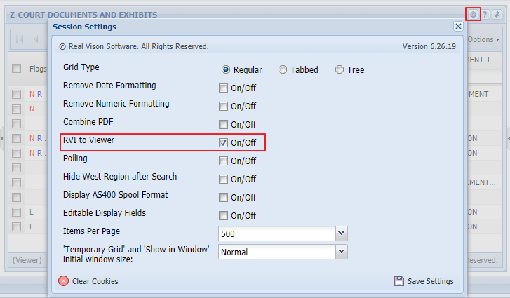 TIF Display in RVI PC Viewer - One Look (IBM i / Cloud) - 2