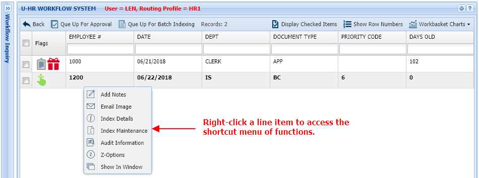 WorkBasket - One Look (IBM i / Cloud) - 2