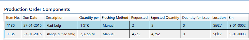 Using locations and bins - ShopFloor Planning & Execution - BC version