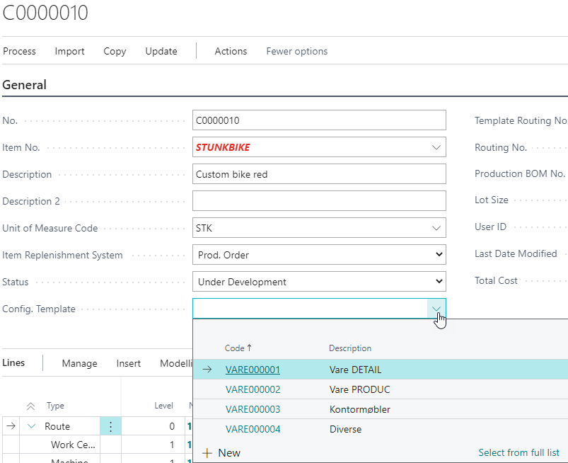 Using Header screen – Data Field definitions - CadConnect - 1