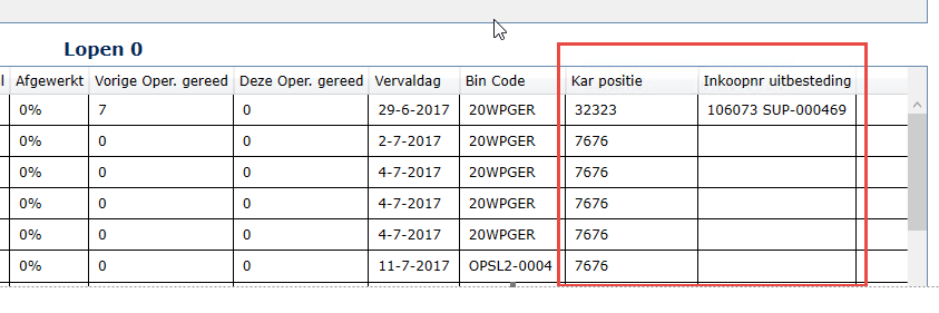 Customer user fields 1-10 - ShopFloor Planning & Execution - BC version