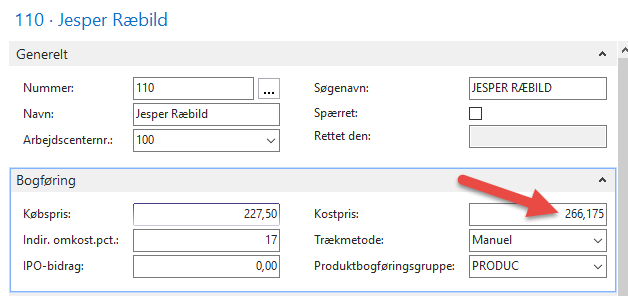Using different resource unit cost rates for costing purposes ...