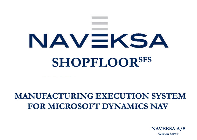 The Operator execution screen - Using the ShopFloor Operator client - BC version