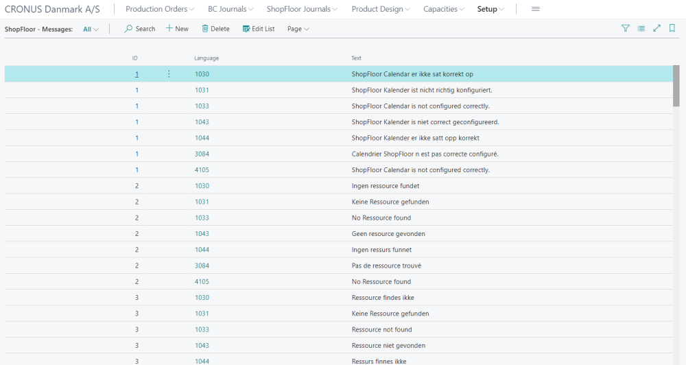 ShopFloor Messages setup - Installation and Setup guide - 1