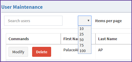 How to customise the user maintenance screen – Digital Reign