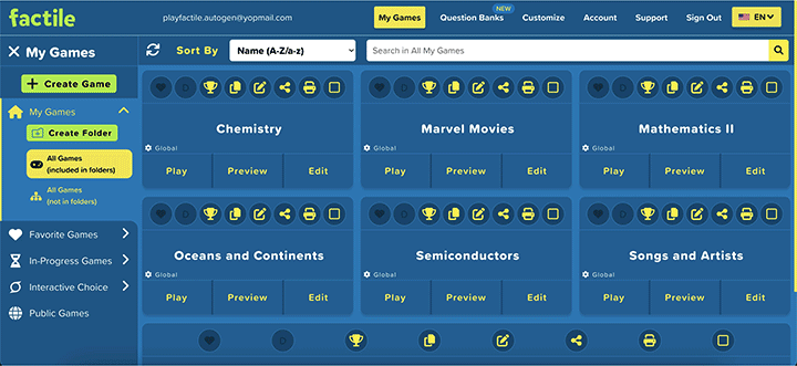 Generating questions using AutoGen - Factile User Doc - 1