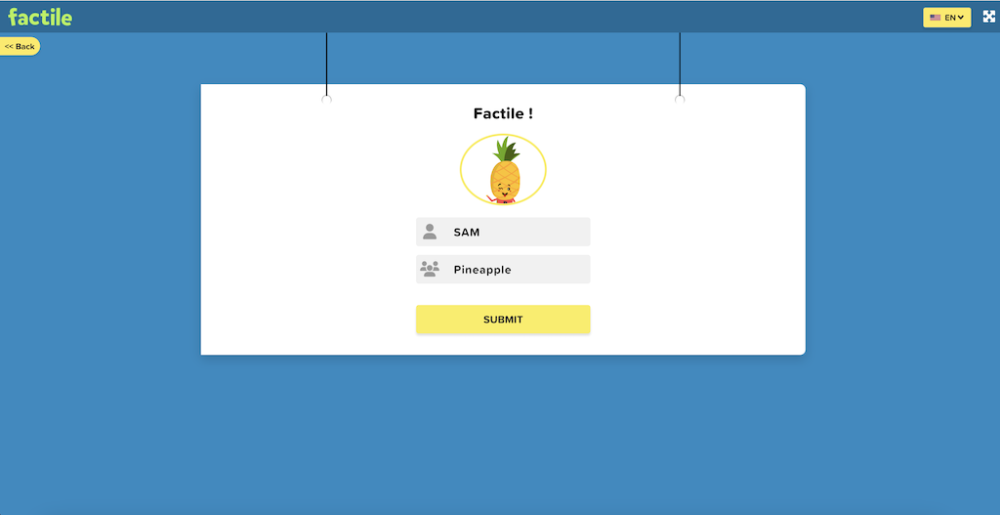 Play in Buzzer Mode - Factile User Doc - 1