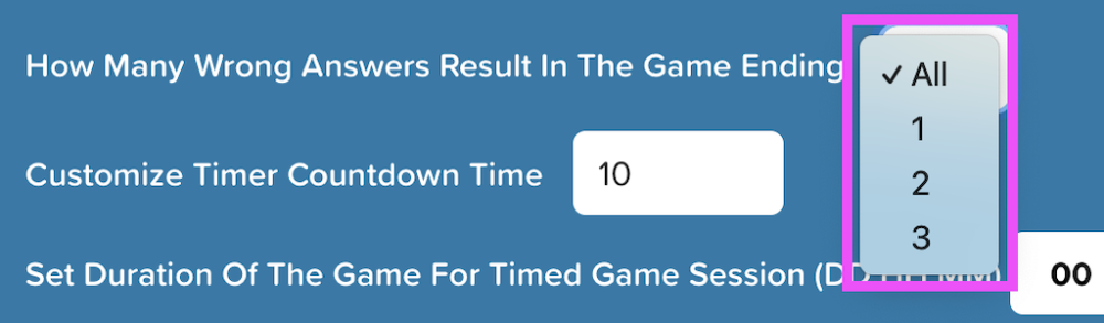 Interactive Choice Game - Factile User Doc - 1
